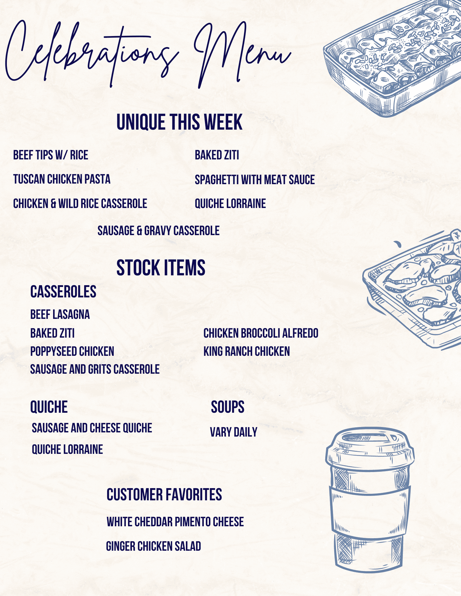 Grab & Go | Celebrations